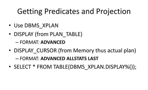 Understanding Sql Trace Tkprof And Execution Plan For Beginners Pptx
