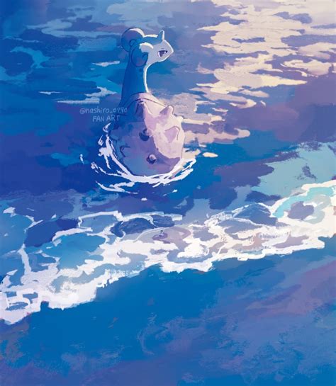 Lapras Pokemon Drawn By Nashiro O O Danbooru