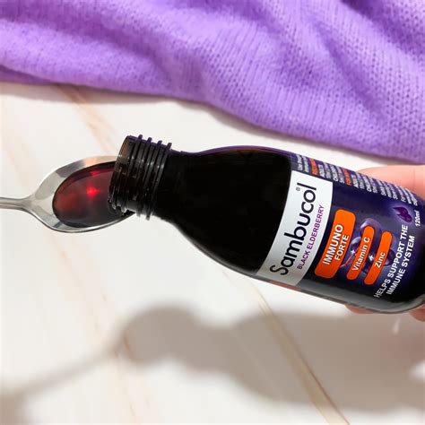 ᐉ Самбукол сироп для иммунитета Sambucol Immuno Forte Черная бузина Витамин С Цинк от 3 лет 120