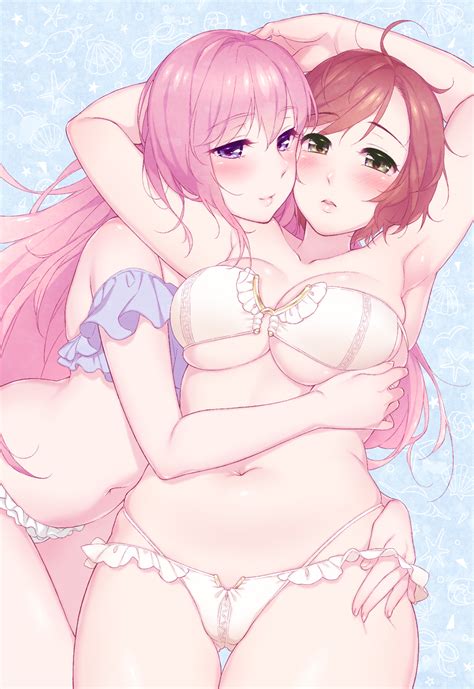 Megurine Luka And Meiko Vocaloid Drawn By Sasanoneko Danbooru