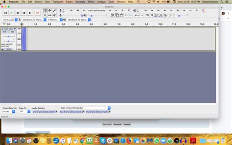 Issue Recording From Mac Directly Into Audacity Macos Audacity Forum