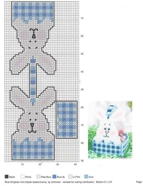 Plastic Canvas Easter Basket Patterns