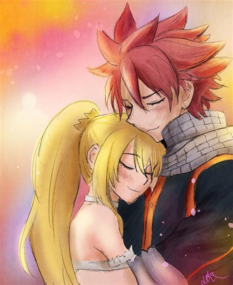 Natsu Og Lucy Characters In Fairy Tail Natsu And Lucy Tv Tropes