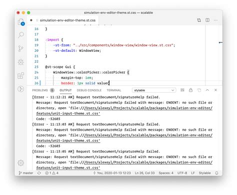 Request Textdocumentsignaturehelp Failed Pops Up On Syntactic Errors