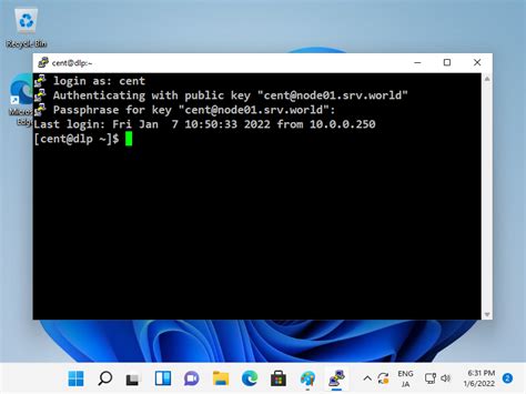 Centos Stream 9 Openssh Ssh Keys Pair Auth Server World