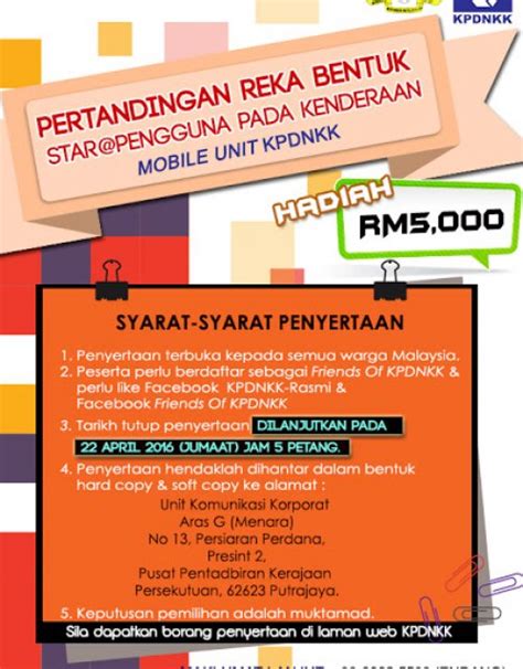 Pertandingan Mereka Cipta Reka Bentuk Wrap Advertising Pada Kenderaan Star Pengguna