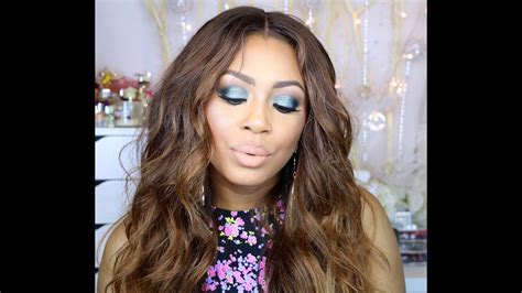 Golden Green Sparkly Smokey Eyes Mac Try Me On Youtube