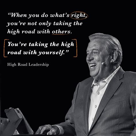 Its Always Worth Taking The High Road Even When Difficult The Peace