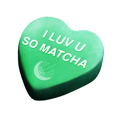 I Luv U So Matcha Sticker Dandelion Teahouse And Apothecary