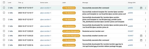 setup and manage zerotier with qbee documentation