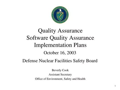 PPT Quality Assurance Software Quality Assurance Implementation Plans PowerPoint Presentation