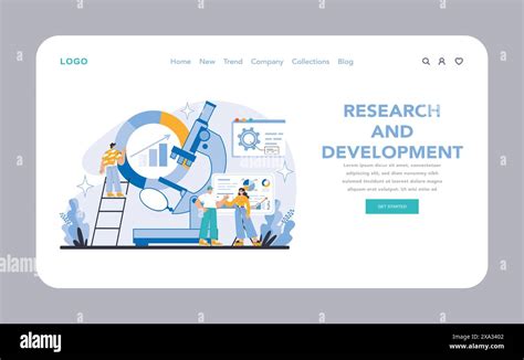 Research And Development Web Or Landing Page Pioneering Data Analysis And Experimentation