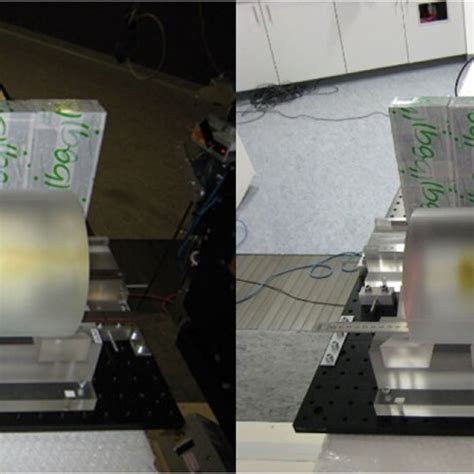 Experimental Prompt Gamma Camera Setups The KES Collimator Setup Is Download Scientific