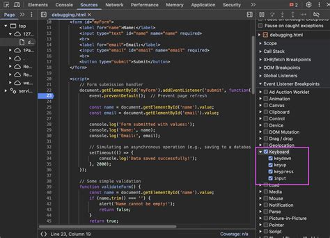Debugging Javascript With Breakpoints Codepath Web Development Cliffnotes