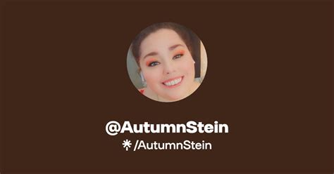 Autumnstein Instagram Facebook Linktree