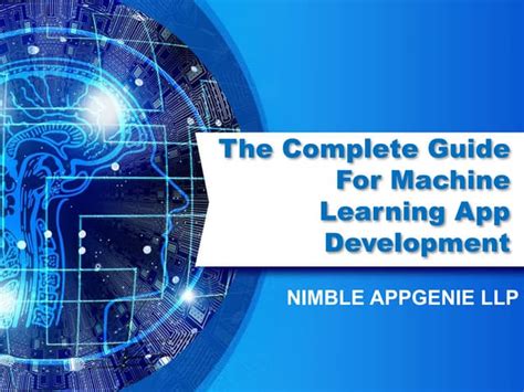 machine learning app development pptx computer software and