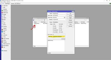 Daily Mikrotik Backups With Files Delivered To Your Email Fully
