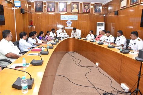 Andhra University Andhra Pradesh On Linkedin Mou With Indian Navy For Internship Of Engineering