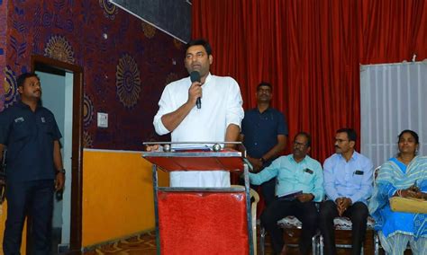 Mla Anirudh Reddy Vows To Develop All Government Schools With Rs 70