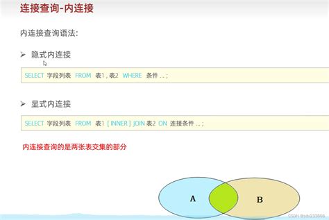 深入解析sql多表查询与连接：内连接、外连接、自连接与子查询 Csdn博客