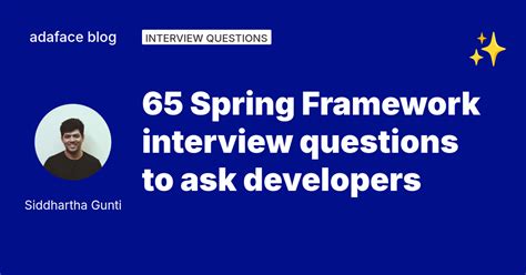 65 Spring Framework Interview Questions