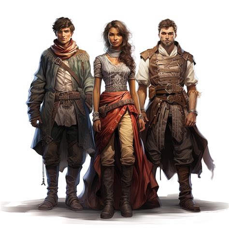 Premium Photo Rpg Characters Game Assets
