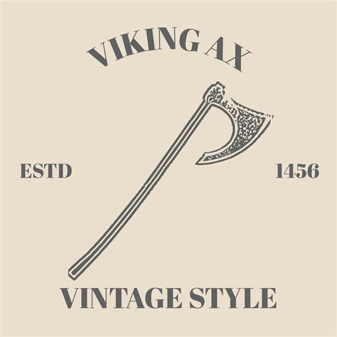 Viking Axe Tattoo
