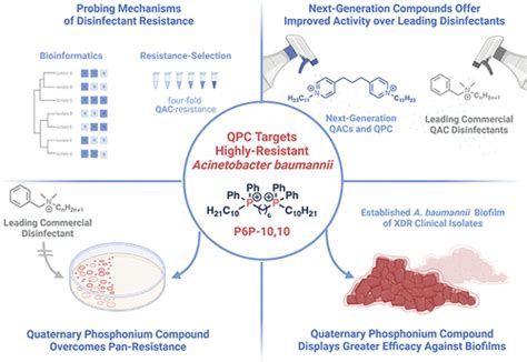 Quaternary Phosphonium Compound Unveiled As A Potent Disinfectant Against Highly Resistant