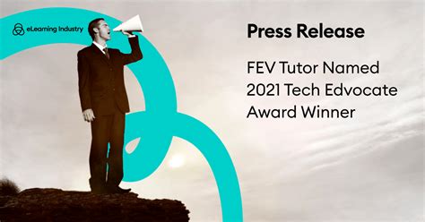 Fev Tutor Named 2021 Tech Edvocate Award Winner