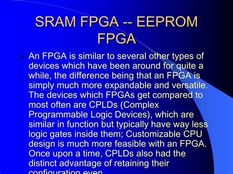 PPT FPGA Architecture PowerPoint Presentation Free Download ID 4359722