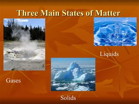 States Of Matter Power Point Ppt