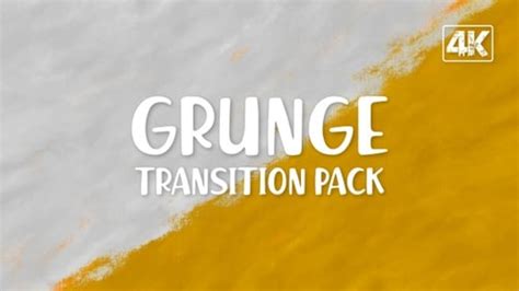 Grunge Transition Pack Transitions Motion Graphics Ft Animation And Broadcast Envato