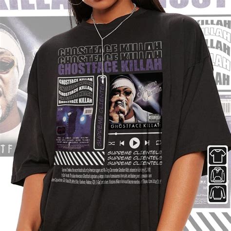 Ghostface Killah Rap Shirt Supreme Clientele Album Vintage Ghostface Killah Shirt Sold By Ian