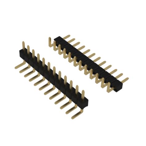 Buy Wholesale China Pin Headers Ways Ph Mm Single Row Right Angle Pcb Mounting Accept