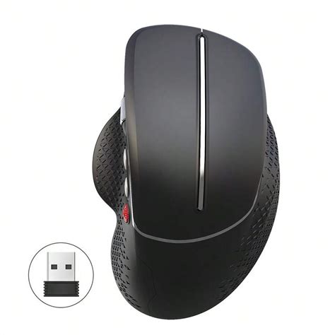 Jomaa Jomaa 2 4g Wireless Gaming Mouse 6 Buttons And Silent Click Side Wheel Ergonomic Mice For