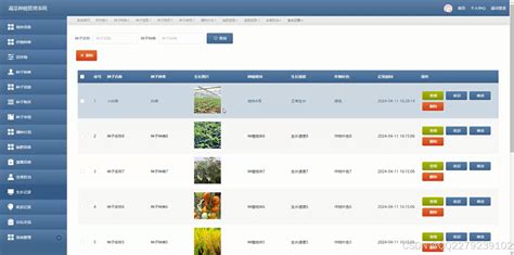 395基于java Ssm Springboot蔬菜农作物种植管理系统种子申领播种计划土地施肥灌溉病虫害防治生长收货记录（源码文档运行视频讲解视频）springboot 农作物种植系统