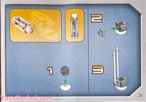 Lego 4488 Mini Millennium Falcon Instructions And Parts List