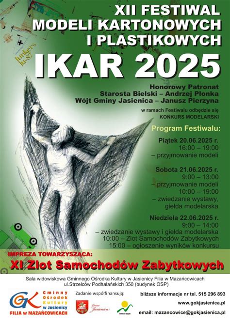 Xii Festiwal Modeli Kartonowych I Plastikowych Ikar Wydarzenia