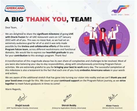 Shajid Jussab Fcca Saj On Linkedin Americana Erp Oracle Fusioncloud Team Success