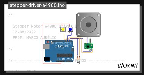 Stepper Driver A Ino Wokwi ESP STM Arduino Simulator Stepper Driver A Ino Wokwi ESP STM Arduino Simulator