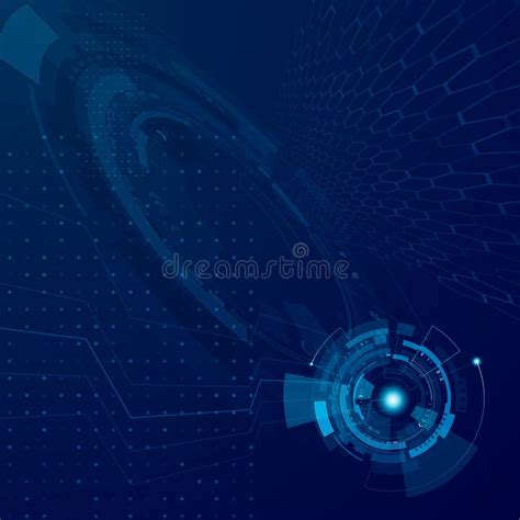 Abstract Hud Future Technology Design Futuristic Cyberspace Tech