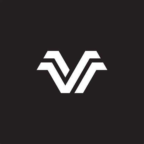 Premium Vector Initial Letter Vw Wv Modern Monogram And Elegant Logo Design Premium Logo On