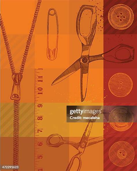 81 Sewing Tools Background High Res Illustrations Getty Images