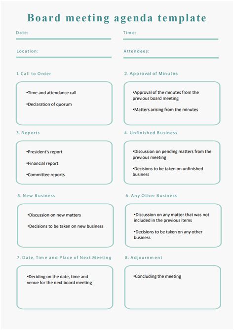 How To Write Meeting Agenda Ultimate Guide And Example Emeet