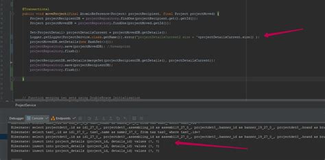 Spring Boot Debugger Breakpoints Do Influence On Generated Sql Query