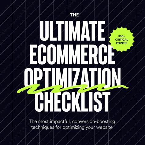 Ecommerce Optimization Checklist Skyrocket Your Sales