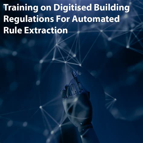 training on digitised building regulations for automated rule