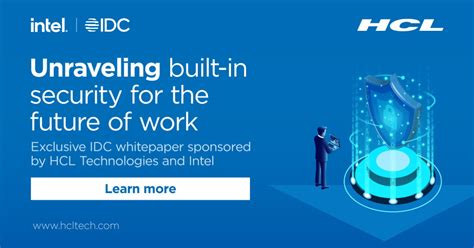 Hcltech On Linkedin Remote Manageability And Endpoint Security Is