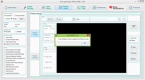 Error Dlpc900 Programming With Um232h Dlp Products Forum Dlp®︎ Products Ti E2e Support Forums