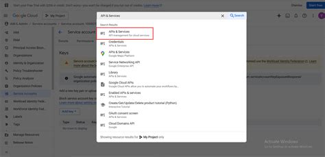 android how to create service account json file required to update